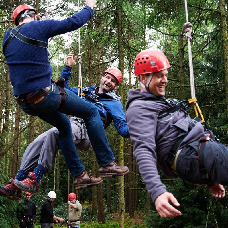 High Ropes Challenge | Bournemouth Activities | Red Cactus Events